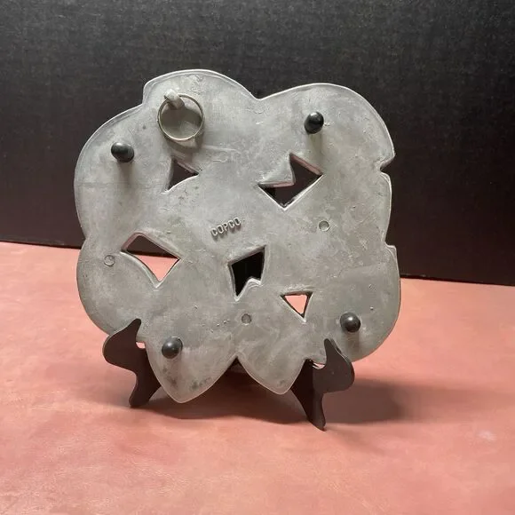 Copco | Accents | Copco Leaves Cast Aluminum 7 Trivet Hot Plate Hanging ...